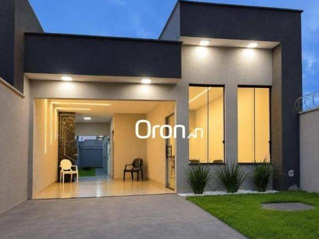 Casa com 3 dormitórios à venda, 111 m² por R$ 415.000,00 Jardim Boa Esperança Aparecida de Goiân
