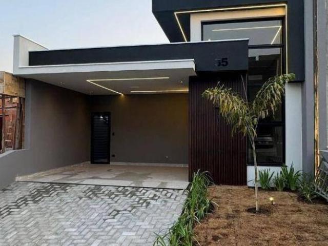 Casa com 3 dormitórios à venda, 125 m² por R$ 970.000 Jardim Villagio Milano Sorocaba/SP