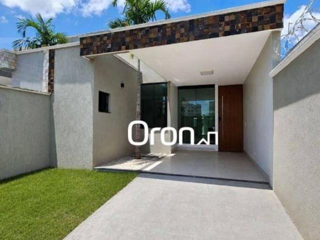 Casa com 3 dormitórios à venda, 128 m² por R$ 599.500,00 Residencial Canadá Goiânia/GO