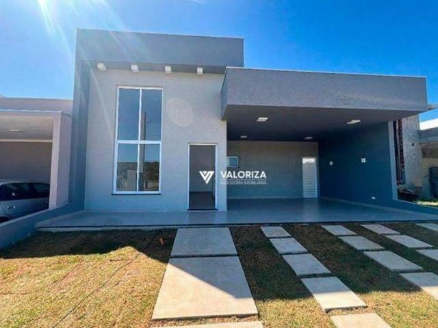 Casa com 3 dormitórios à venda, 128 m² por R$ 720.000,00 Condomínio Residencial Cerejeiras Araço
