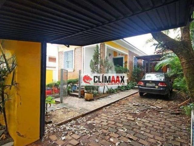 Casa em Vila Madalena com 120m², 3 dorm 400m² de terreno Zona Oeste SP