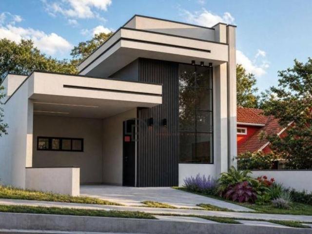 Casa com 3 dormitórios à venda, 120 m² por R$ 1.300.000 Loteamento Park Gran Reserve Indaiatuba/