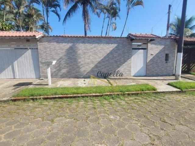 Casa com 3 dormitórios à venda, 120 m² por R$ 450.000 Jardim California Itanhaém/SP