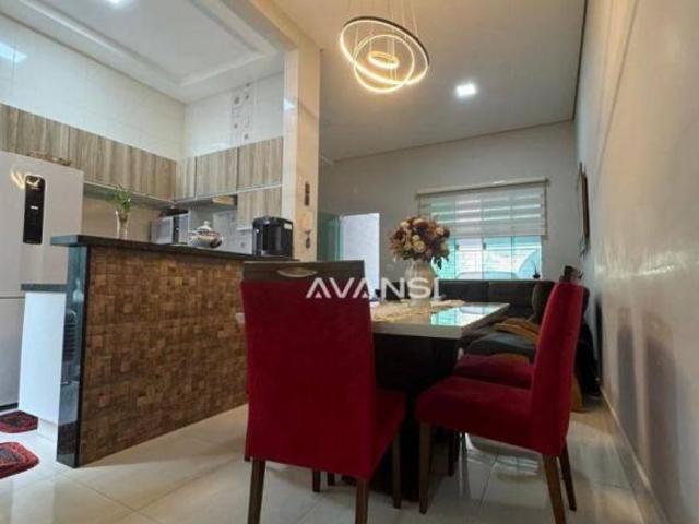 Casa com 3 dormitórios à venda, 120 m² por R$ 498.000,00 Cidade Nova Santa Bárbara D&apos Oeste/SP