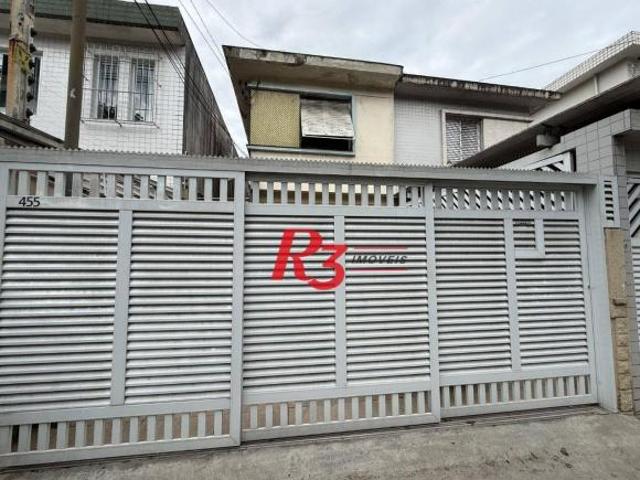 Casa com 3 dormitórios à venda, 120 m² por R$ 550.000,00 Vila Belmiro Santos/SP