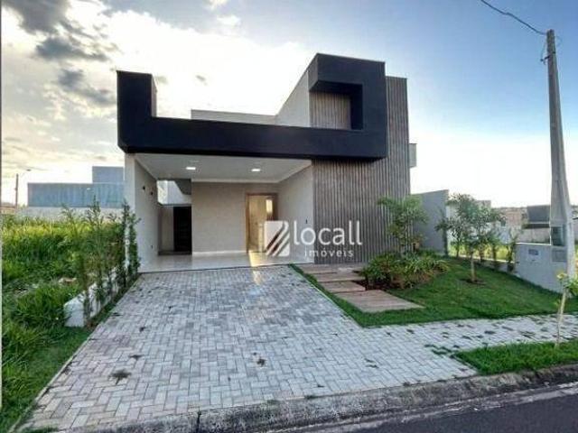 Casa com 3 dormitórios à venda, 120 m² por R$ 650.000,00 Parque Residencial Nature I São José do
