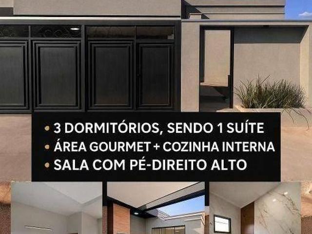 Casa com 3 dormitórios à venda, 120 m² por R$ 660.000,00 Prefeito Edmur Pradela Bady Bassitt/SP