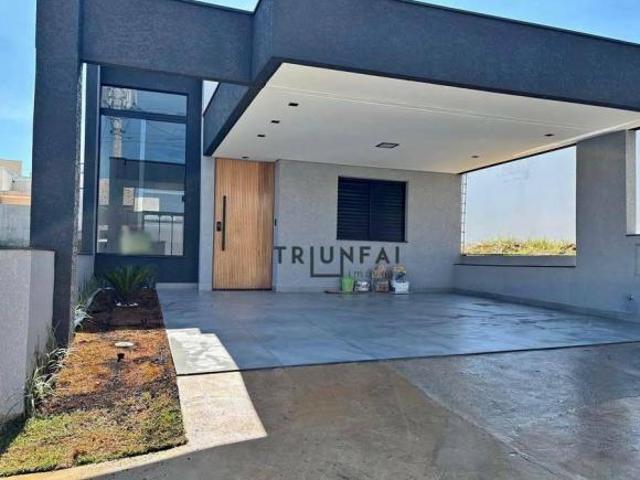Casa com 3 dormitórios à venda, 120 m² por R$ 723.384,00 Condomínio Horto Villagio Sorocaba/SP