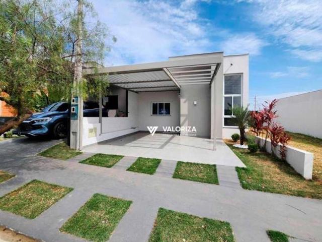Casa com 3 dormitórios à venda, 122 m² por R$ 670.000,00 Condomínio Residencial Jardim Sorocaba/