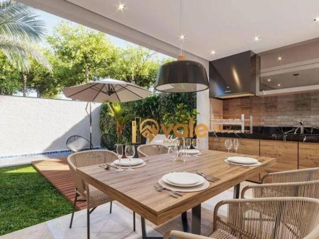 Casa com 3 dormitórios à venda, 134 m² Lançamento Bosque Urbanova SJCampos/SP