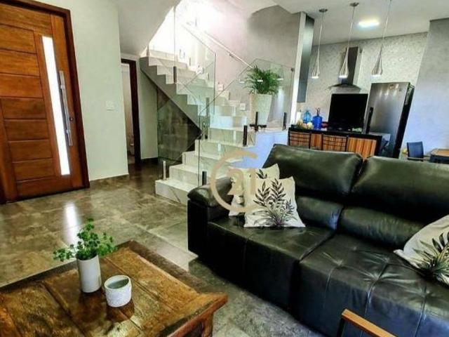 Casa com 3 dormitórios à venda, 136 m² por R$ 1.060.000,00 Condomínio Residencial Vila Rica Inda