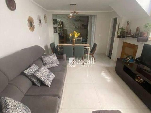 Casa com 3 dormitórios à venda, 136 m² por R$ 850.000 Jardim Vivendas São José do Rio Preto/SP