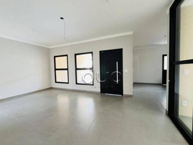 Casa com 3 dormitórios à venda, 136 m² por R$ 870.000,00 Residencial Solei Piracicaba/SP