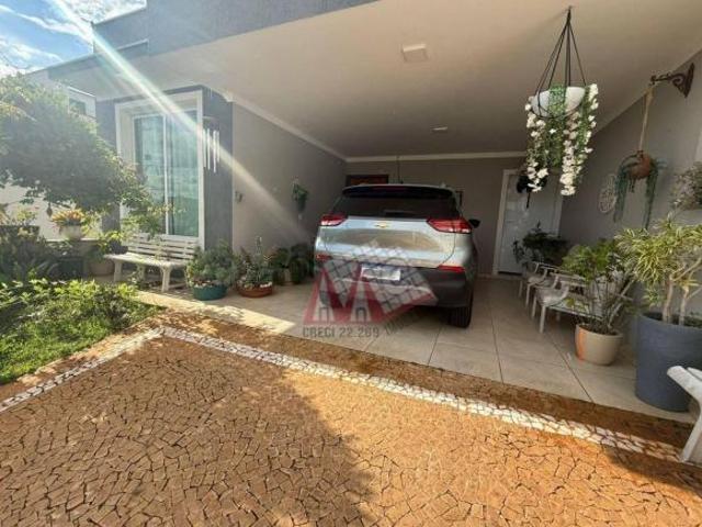 Casa com 3 dormitórios à venda, 136 m² por R$ 895.000,00 Condomínio Residencial Villagio Milano