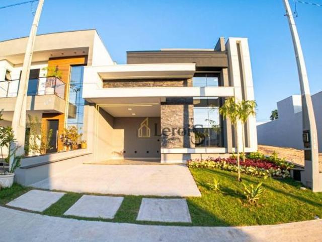 Casa com 3 dormitórios à venda, 138 m² por R$ 1.250.000,00 Condomínio Park Gran Reserve Indaiatu