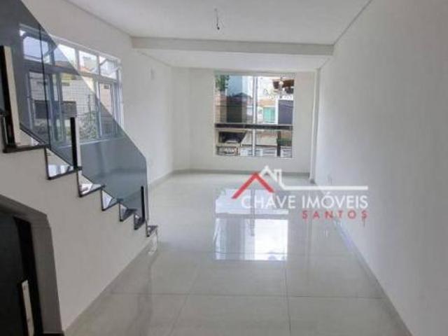 Casa com 3 dormitórios à venda, 130 m² por R$ 1.300.000,00 Embaré Santos/SP