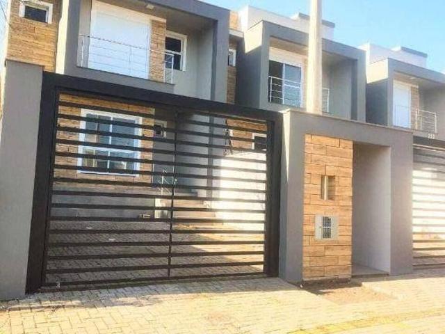 Casa com 3 dormitórios à venda, 130 m² por R$ 636.000 Campestre São Leopoldo/RS