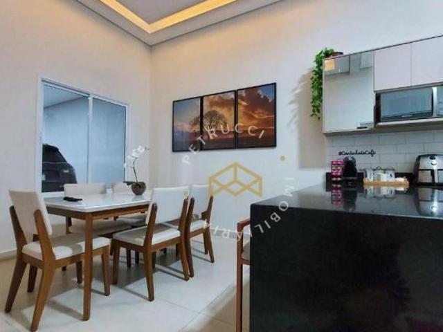 Casa com 3 dormitórios à venda, 130 m² por R$ 750.000,00 Jardim Residencial Nova Veneza Indaiatu