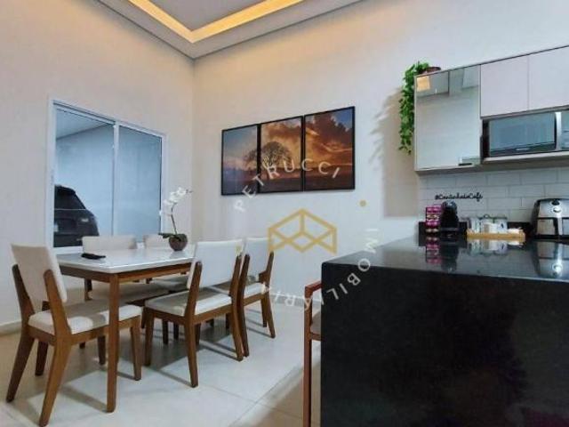 Casa com 3 dormitórios à venda, 130 m² por R$ 750.000,00 Jardim Residencial Nova Veneza Indaiatu