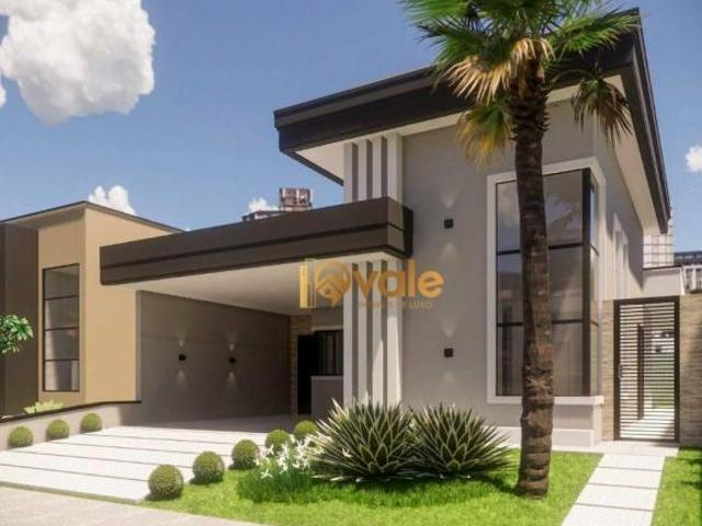 Casa com 3 dormitórios à venda, 130 m² Reserva do Vale Caçapava/SP