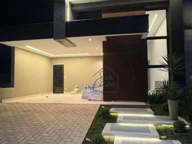 Casa com 3 dormitórios à venda, 131 m² por R$ 950.000,00 Jardim Residencial Villagio Wanel Soroc