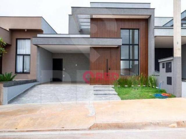Casa com 3 dormitórios à venda, 132 m² por R$ 1.050.000,00 Condomínio Villagio Wanel Sorocaba/SP