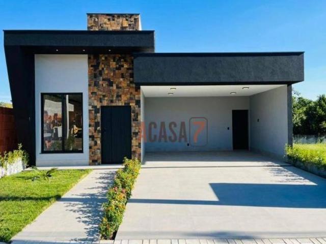 Casa com 3 dormitórios à venda, 133 m² Condomínio Residencial Cerejeiras Araçoiaba da Serra/SP