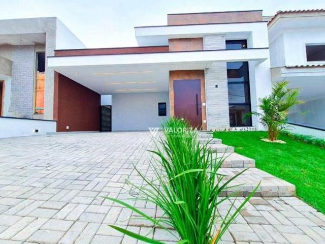 Casa com 3 dormitórios à venda, 144 m² por R$ 1.070.000,00 Condomínio Campos do Conde Sorocaba/S