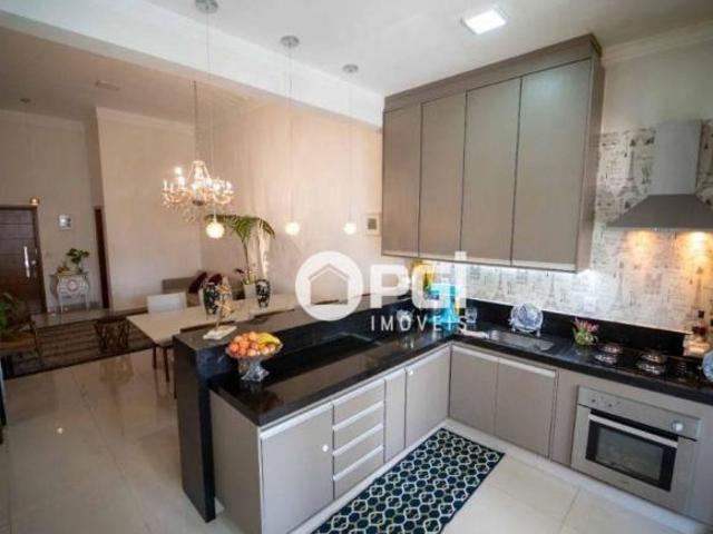 Casa com 3 dormitórios à venda, 145 m² por R$ 1.280.000,00 Jardim Cybelli Ribeirão Preto/SP
