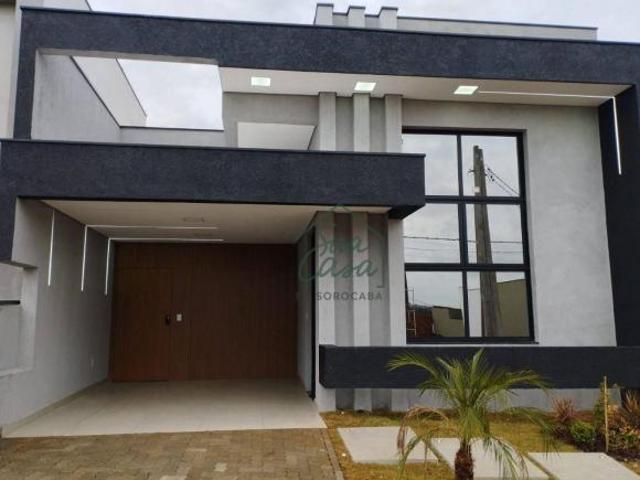 Casa com 3 dormitórios à venda, 146 m² por R$ 940.000,00 Jardim Reserva Ipanema Sorocaba/SP