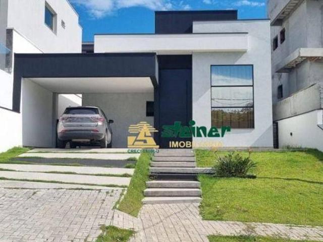 Casa com 3 dormitórios à venda, 149 m² por R$ 2.500.000,00 Condomínio Figueira Garden Atibaia/SP