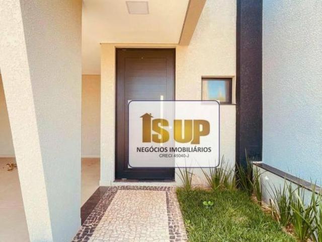 Casa com 3 dormitórios à venda, 140 m² por R$ 1.000.000,00 Residencial Terras da Estância Paulín