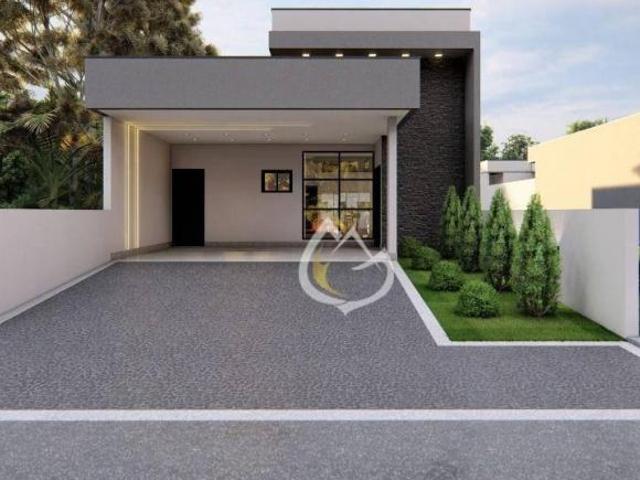 Casa com 3 dormitórios à venda, 140 m² por R$ 1.080.000,00 Residencial Terras da Estância Paulín