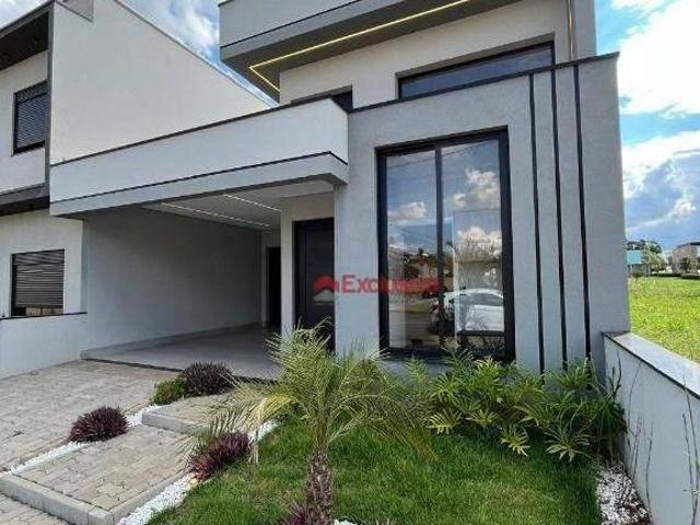 Casa com 3 dormitórios à venda, 140 m² por R$ 1.190.000,00 Residencial Jardim dos Lírios Paulíni