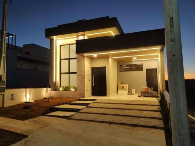 Casa com 3 dormitórios à venda, 140 m² por R$ 958.000,00 Condomínio Reserva Ipanema Sorocaba/SP