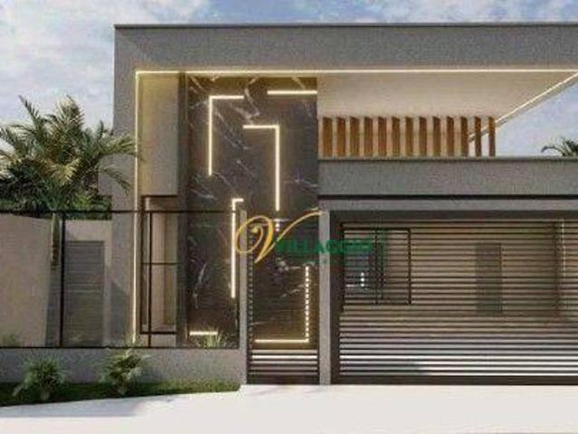 Casa com 3 dormitórios à venda, 142 m² por R$ 720.000,00 Cond. Reservas do Bosque Bady Bassitt/S