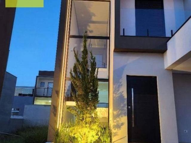 Casa com 3 dormitórios à venda, 142 m² por R$ 780.000 Condomínio Horto Florestal Villagio Soroca