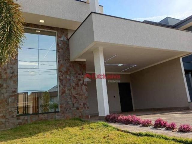 Casa com 3 dormitórios à venda, 155 m² por R$ 1.190.000,00 Condomínio Campos do Conde II Paulíni