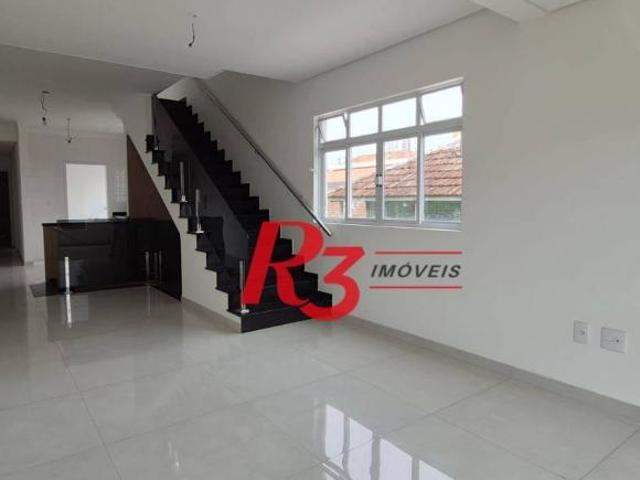 Casa com 3 dormitórios à venda, 155 m² por R$ 1.300.000,00 Embaré Santos/SP