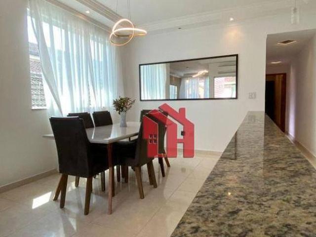 Casa com 3 dormitórios à venda, 156 m² por R$ 865.000,00 Campo Grande Santos/SP