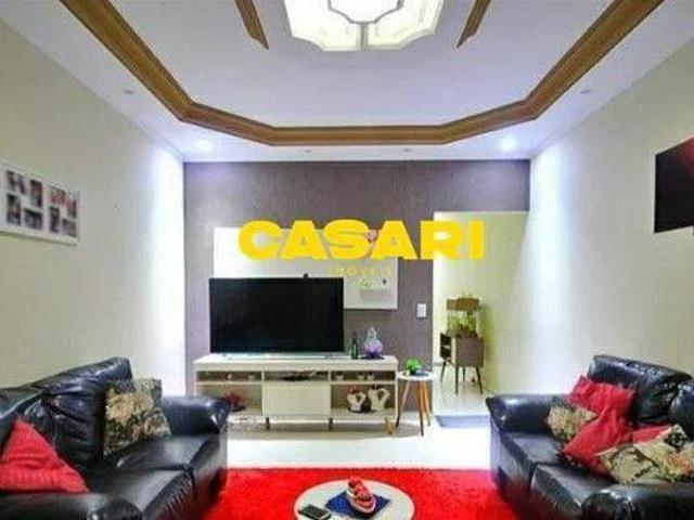 Casa com 3 dormitórios à venda, 150 m² – Jardim Santo Alberto – Santo André/SP