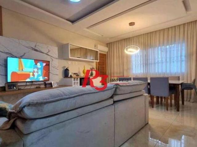 Casa com 3 dormitórios à venda, 150 m² por R$ 1.272.000,00 Marapé Santos/SP