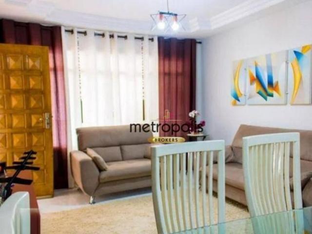 Casa com 3 dormitórios à venda, 150 m² por R$ 700.000,00 Vila Camilópolis Santo André/SP