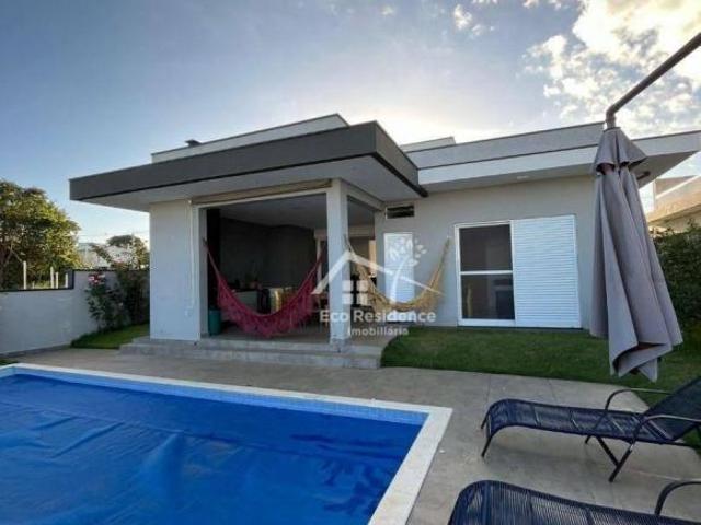 Casa com 3 dormitórios à venda, 150 m² por R$ 850.000 Ninho Verde II Pardinho/SP