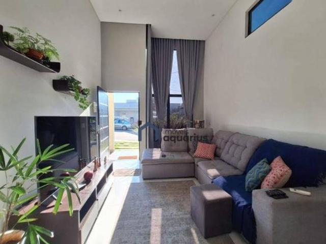 Casa com 3 dormitórios à venda, 150 m² por R$ 950.000,00 Condomínio Residencial Malibu Caçapava/