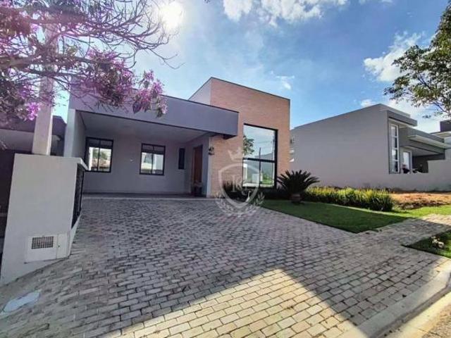 Casa com 3 dormitórios à venda, 151 m² por R$ 1.250.000 Condomínio Residencial Mont Blanc Itu/SP