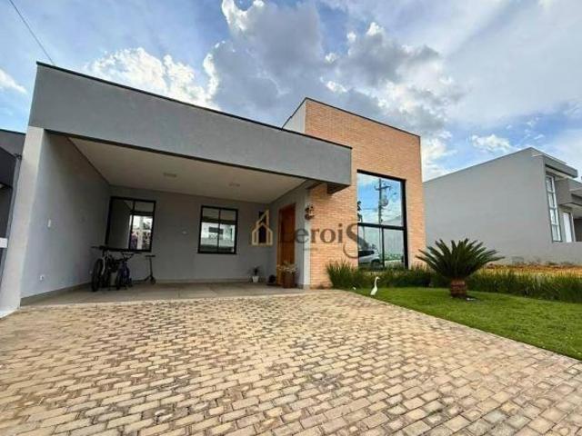 Casa com 3 dormitórios à venda, 151 m² por R$ 1.250.000,00 Condominio Mont Blanc Itu/SP