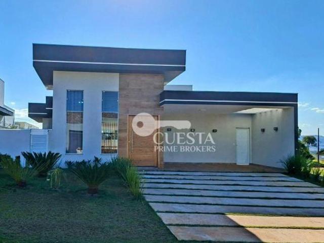 Casa com 3 dormitórios à venda, 152 m² por R$ 695.000,00 Condomínio Ninho Verde II Pardinho/SP