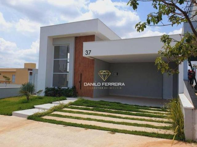 Casa com 3 dormitórios à venda, 153 m² por R$ 1.180.000,00 Condomínio Reserva Central Parque Sal