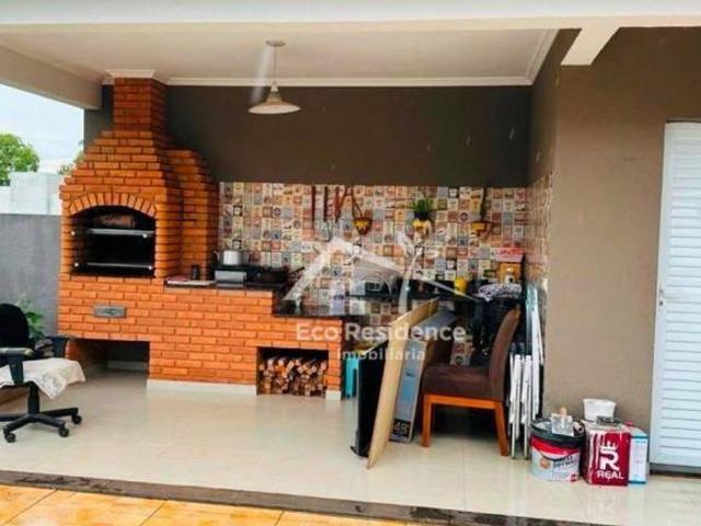 Casa com 3 dormitórios à venda, 153 m² por R$ 585.000 Ninho Verde II Pardinho/SP